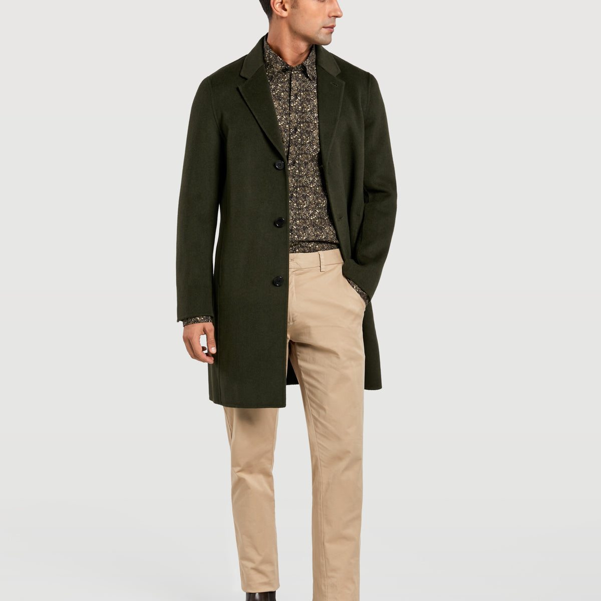 Handmade overcoat – Sacoor Brothers