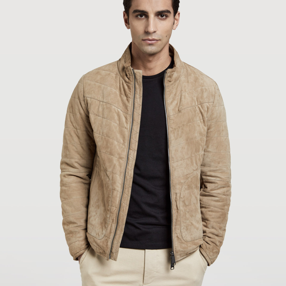 Luxeleisure Edition Washed Suede Jacket – Sacoor Brothers