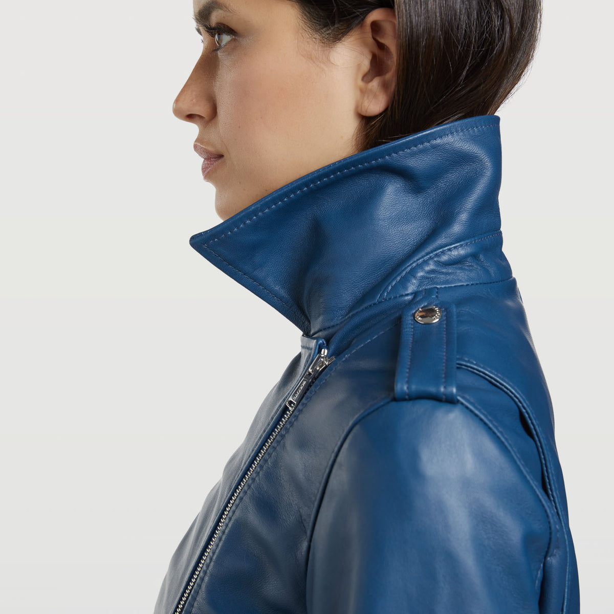 Leather Biker Jacket – Sacoor Brothers