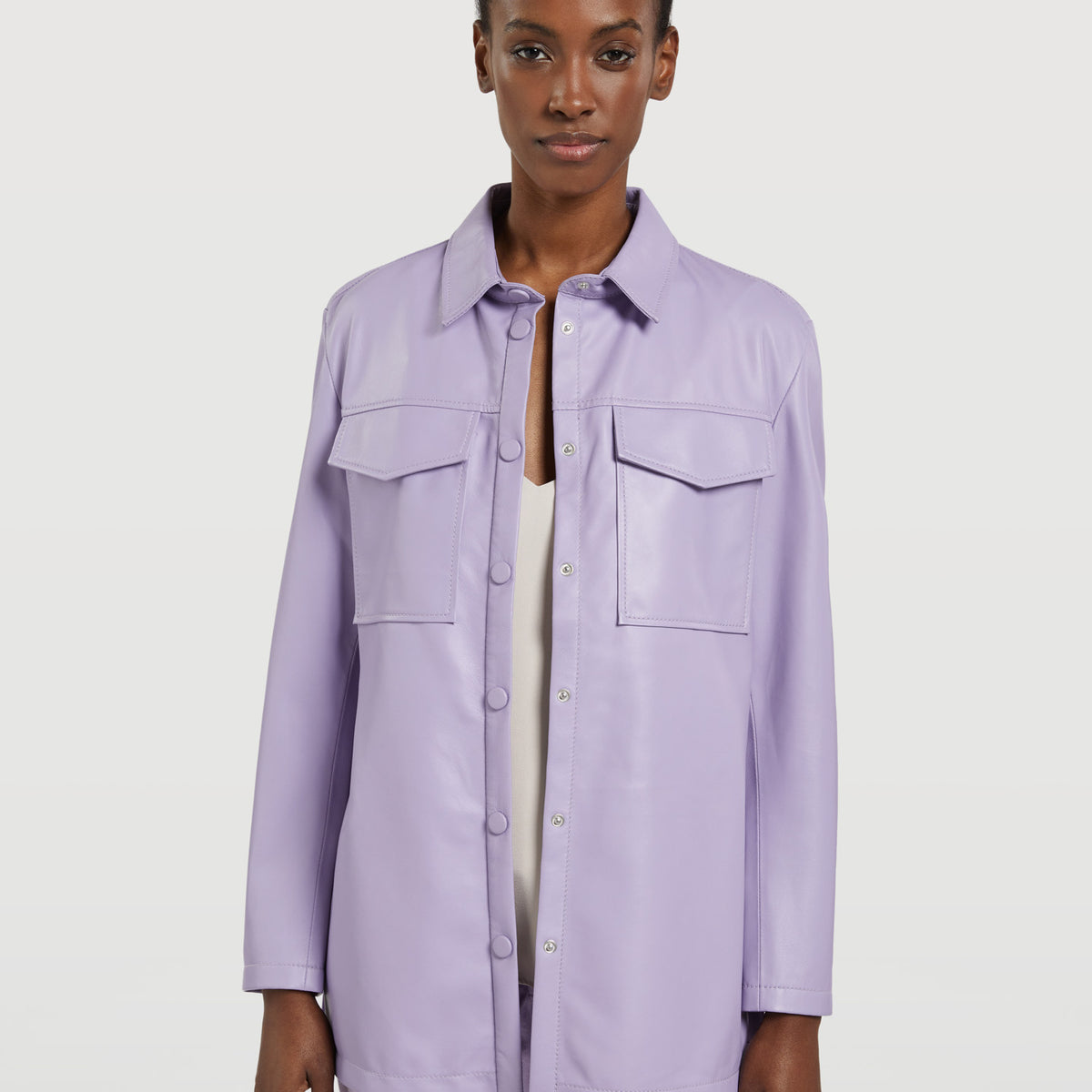 Leather Overshirt – Sacoor Brothers