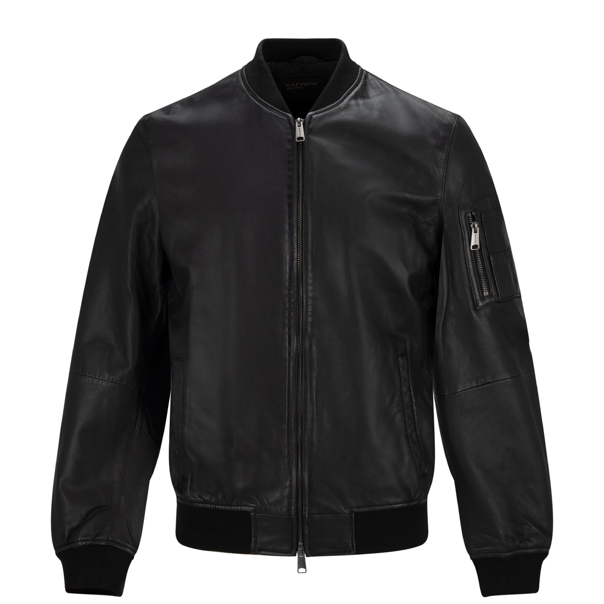 Leather Bomber Jacket – Sacoor Brothers