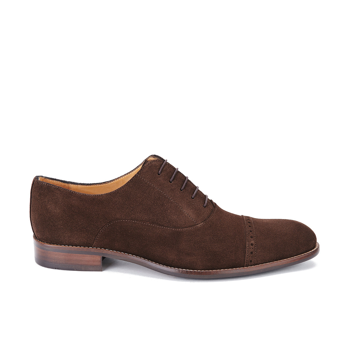 Men's Classic Oxford Shoes in Genuine Suede – Sacoor Brothers
