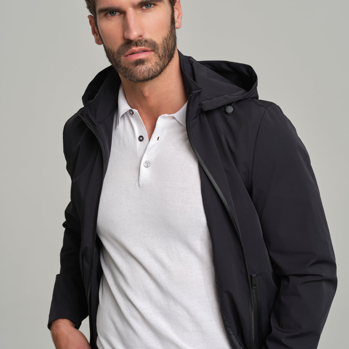K-Easy technical hooded jacket – Sacoor Brothers