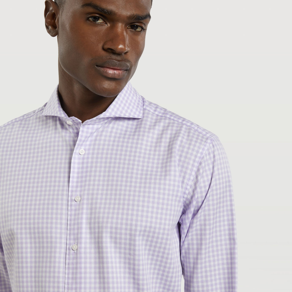Slim fit new formal pastel checked shirt – Sacoor Brothers